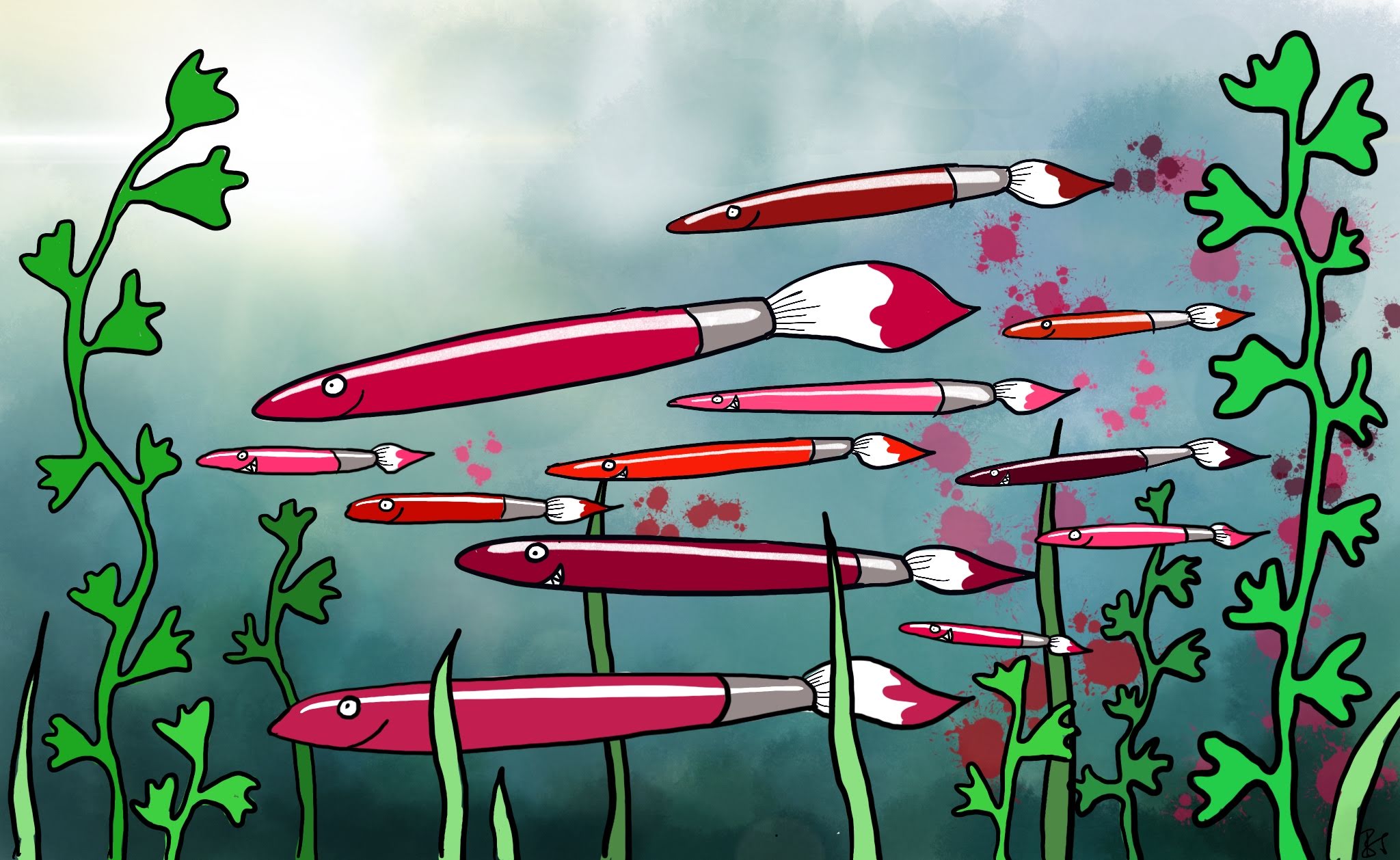 Weekend Art Challenge – Marine Life – London Art College
