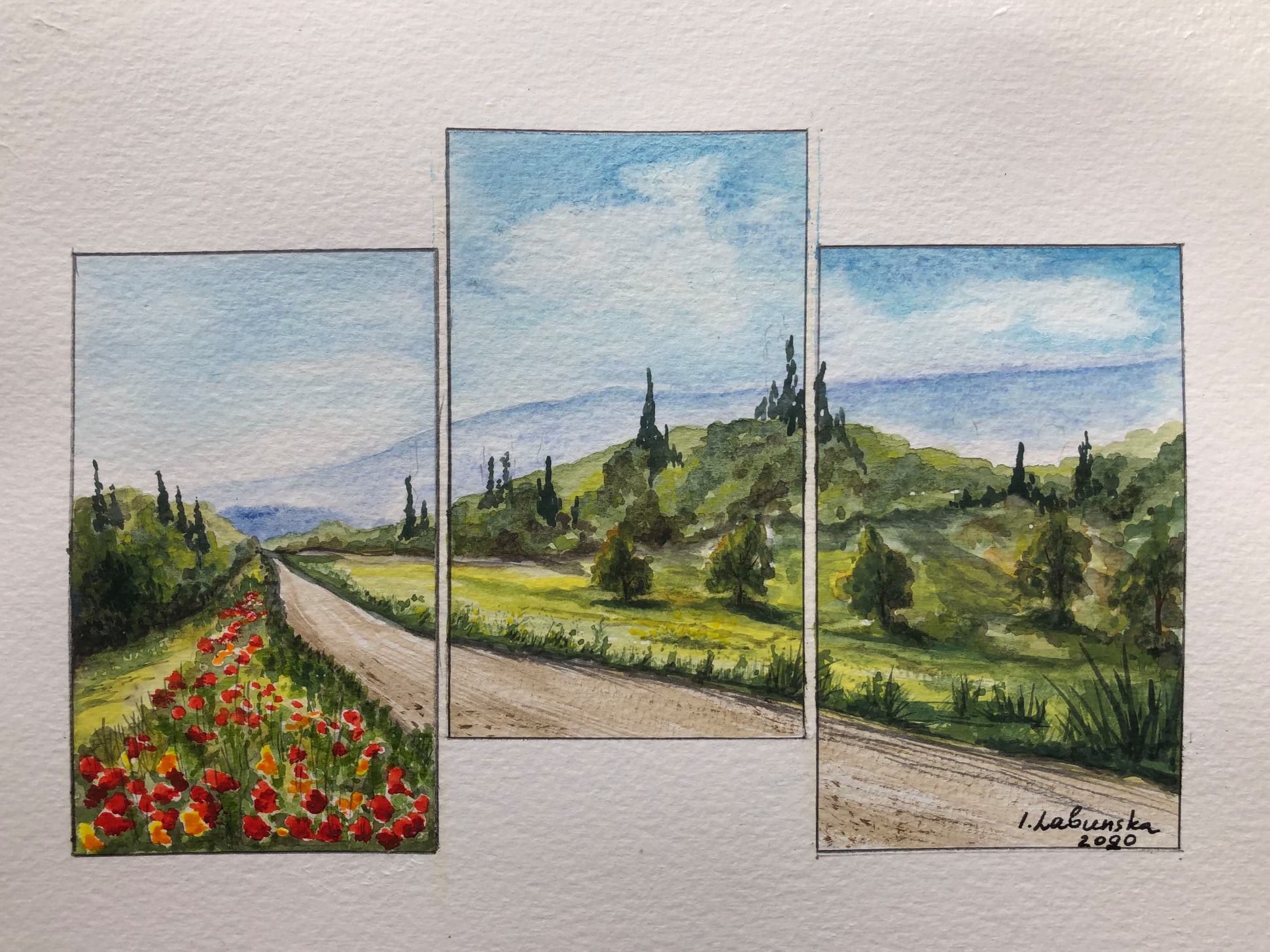 Weekend Art Challenge – Triptychs – London Art College