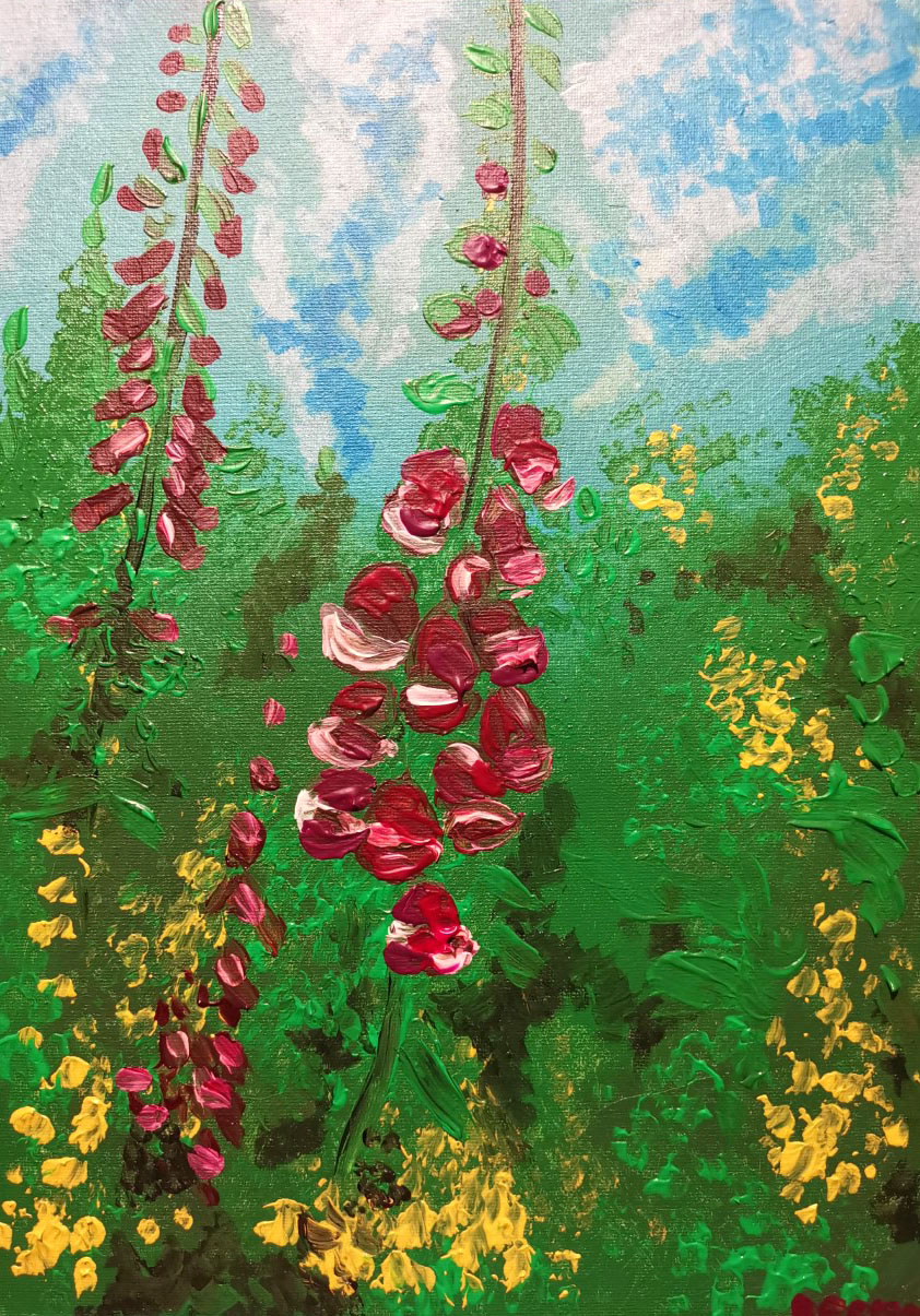 Weekend art Challenge – Wildflowers Artwork! – London Art College