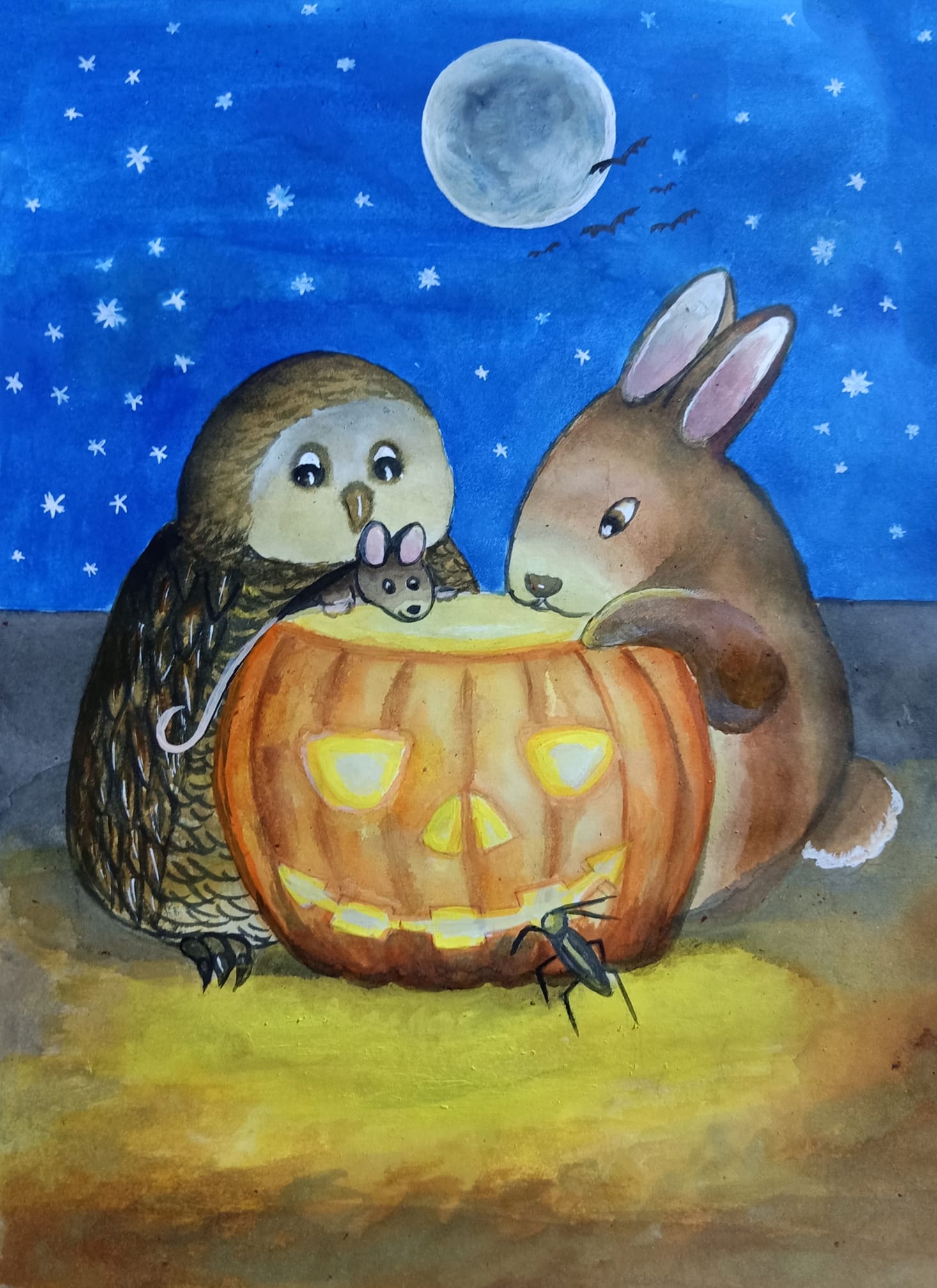Weekend Art Challenge - Halloween