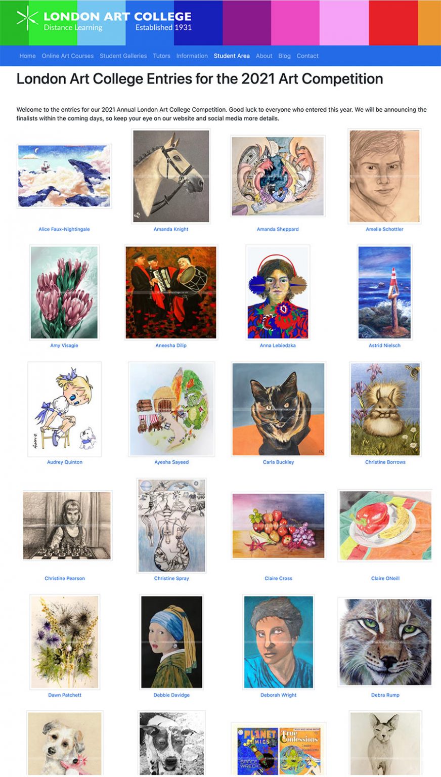 Competition Entries Online!