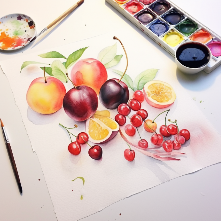 Weekend Art Challenge – Fresh Harvest – London Art College