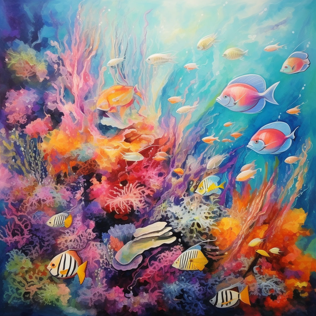 Weekend Art Challenge Under The Sea Delight Weekend Art Challenge Under The Sea Delight