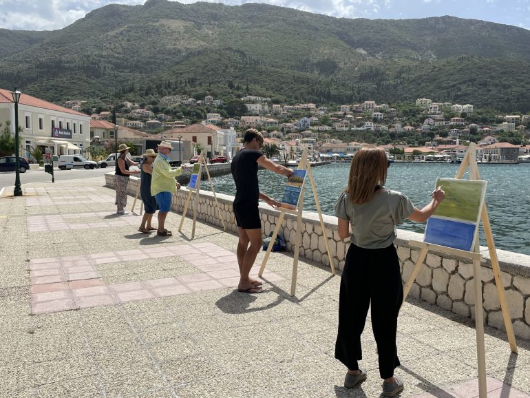 Alan Dedman – Ithaca Painting Holidays – London Art College