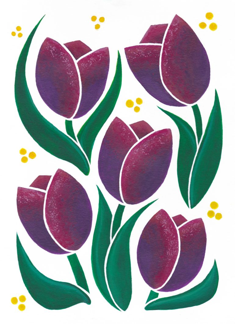Weekend Art Challenge Results - Spring Flowers!